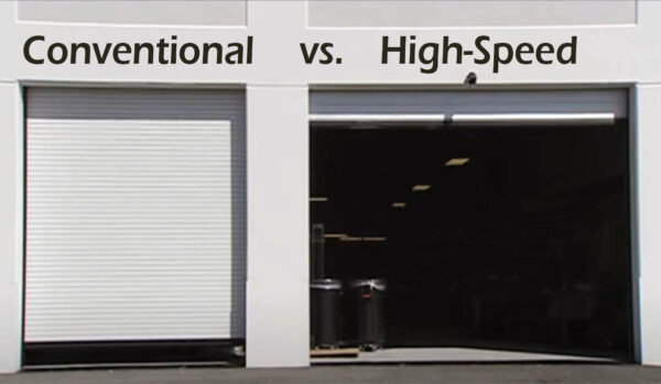 Comparing High-Speed Doors to Conventional Overhead Doors | Rytec