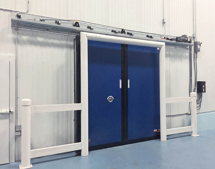 High-Speed Doors Reduce Frost Build-Up Efficiently